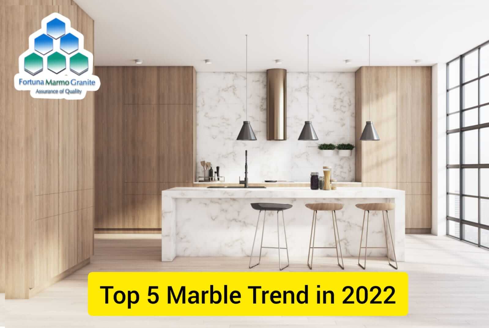 Top 5 Marble Trends for 2022 | Fortuna Marmo Granite